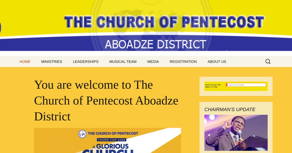 The Church of Pentecost | Aboadze District